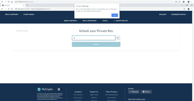 Unique phishing method to look out for: the fullscreen API | MyCrypto Blog