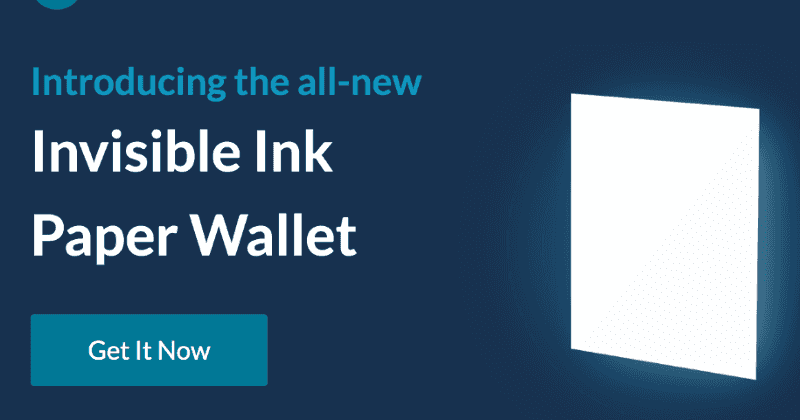 Introducing the Invisible Ink Paper Wallet | MyCrypto Blog